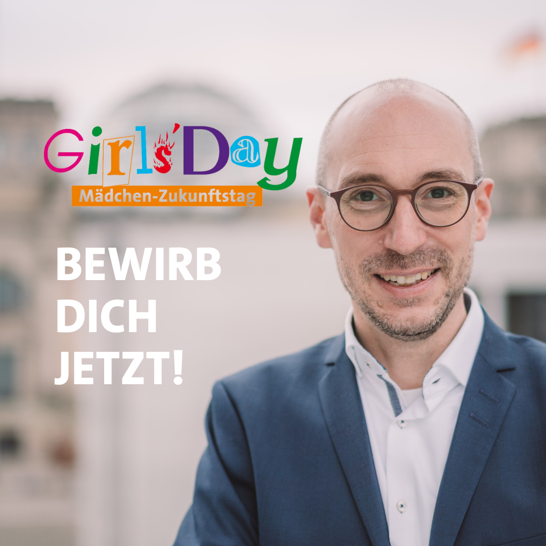 Mach mit beim Girls' Day im Deutschen Bundestag | 24. und 25. April 2024